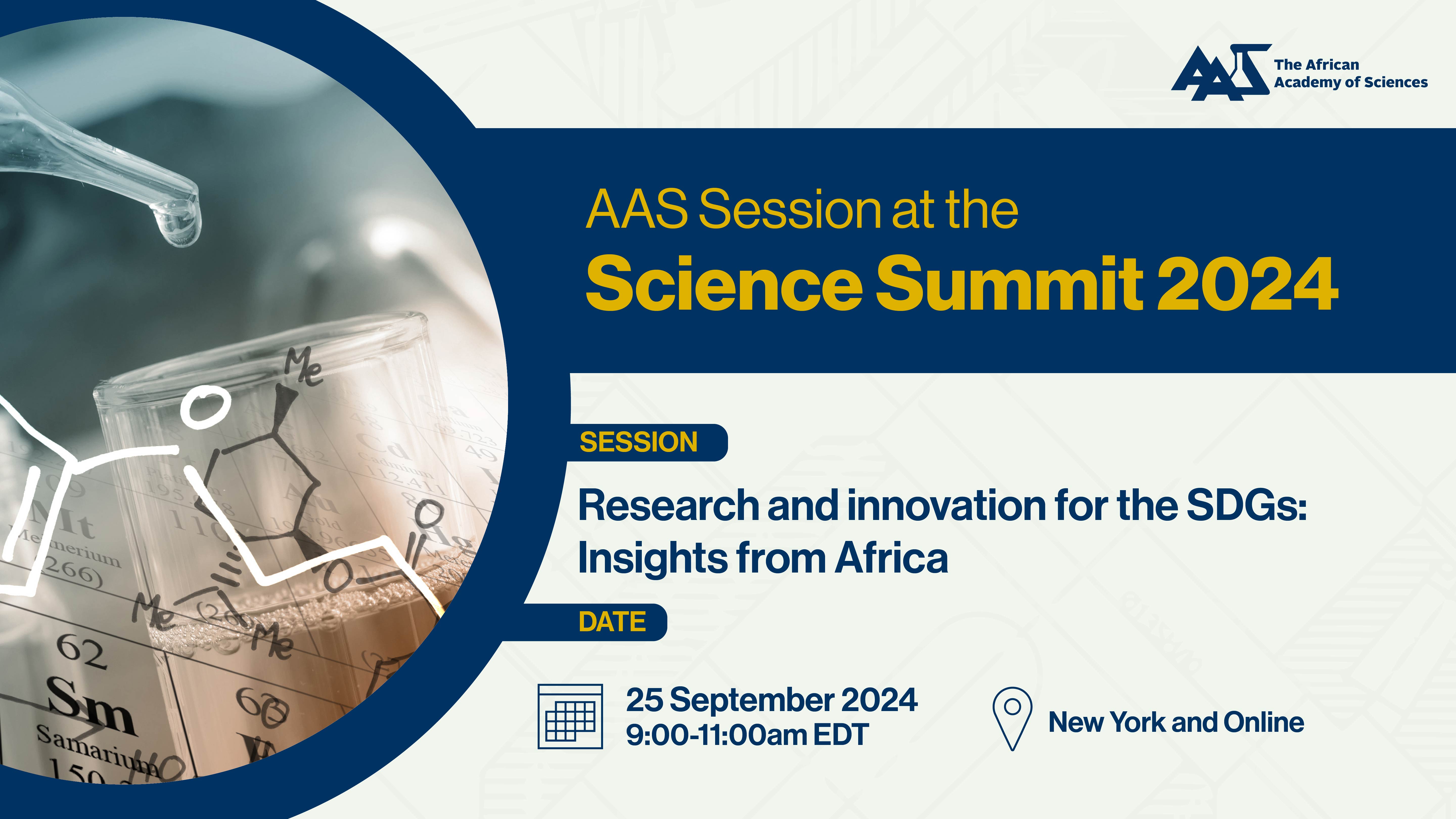 The African Academy of Sciences showcases pan-African programs at the ...